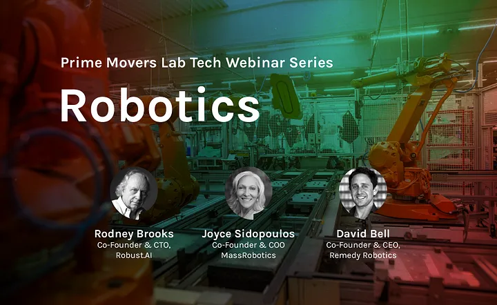 Prime Movers Lab Webinar Recap: Robotics - MassRobotics