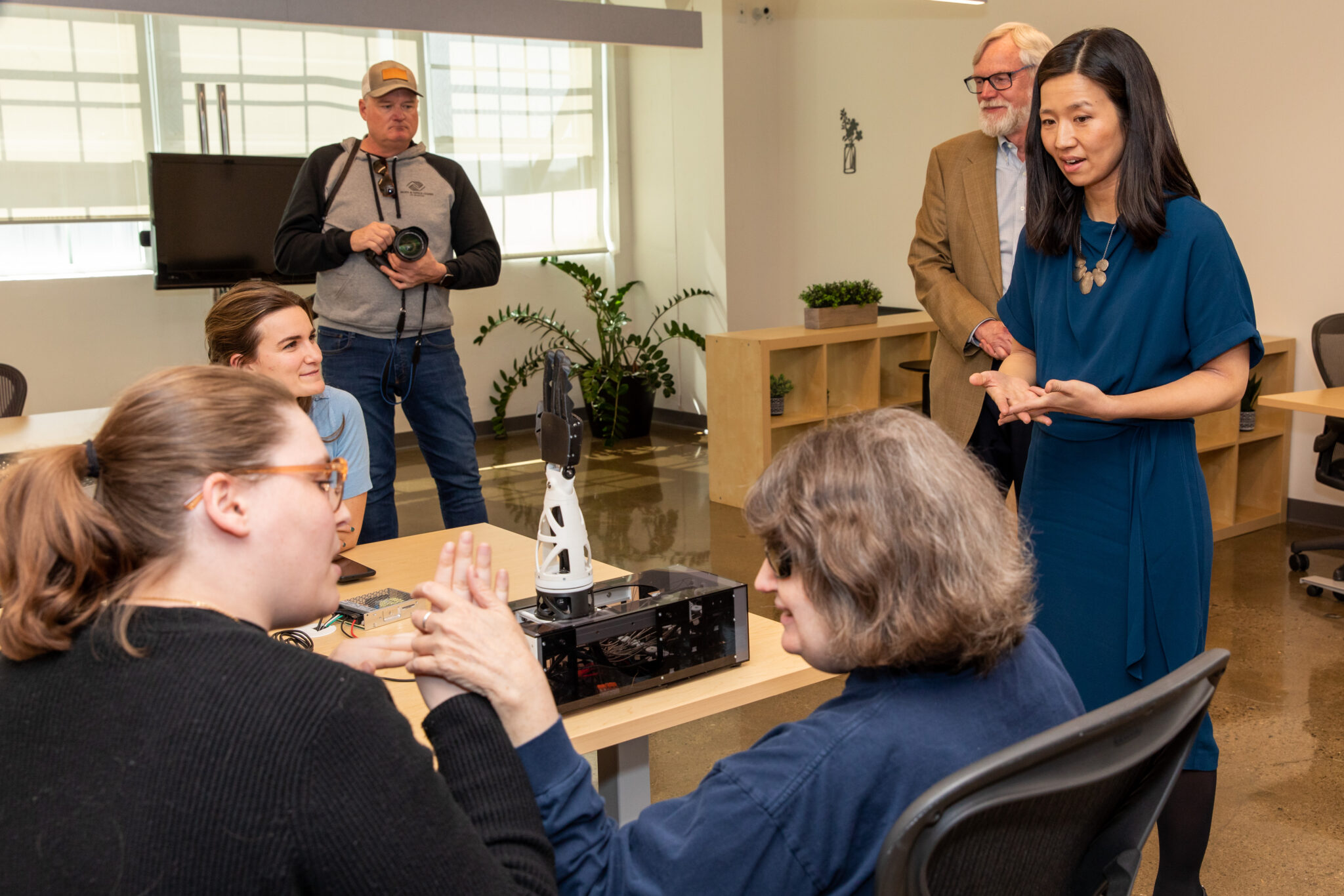 Celebrating National Robotics Week with Mayor Wu - MassRobotics