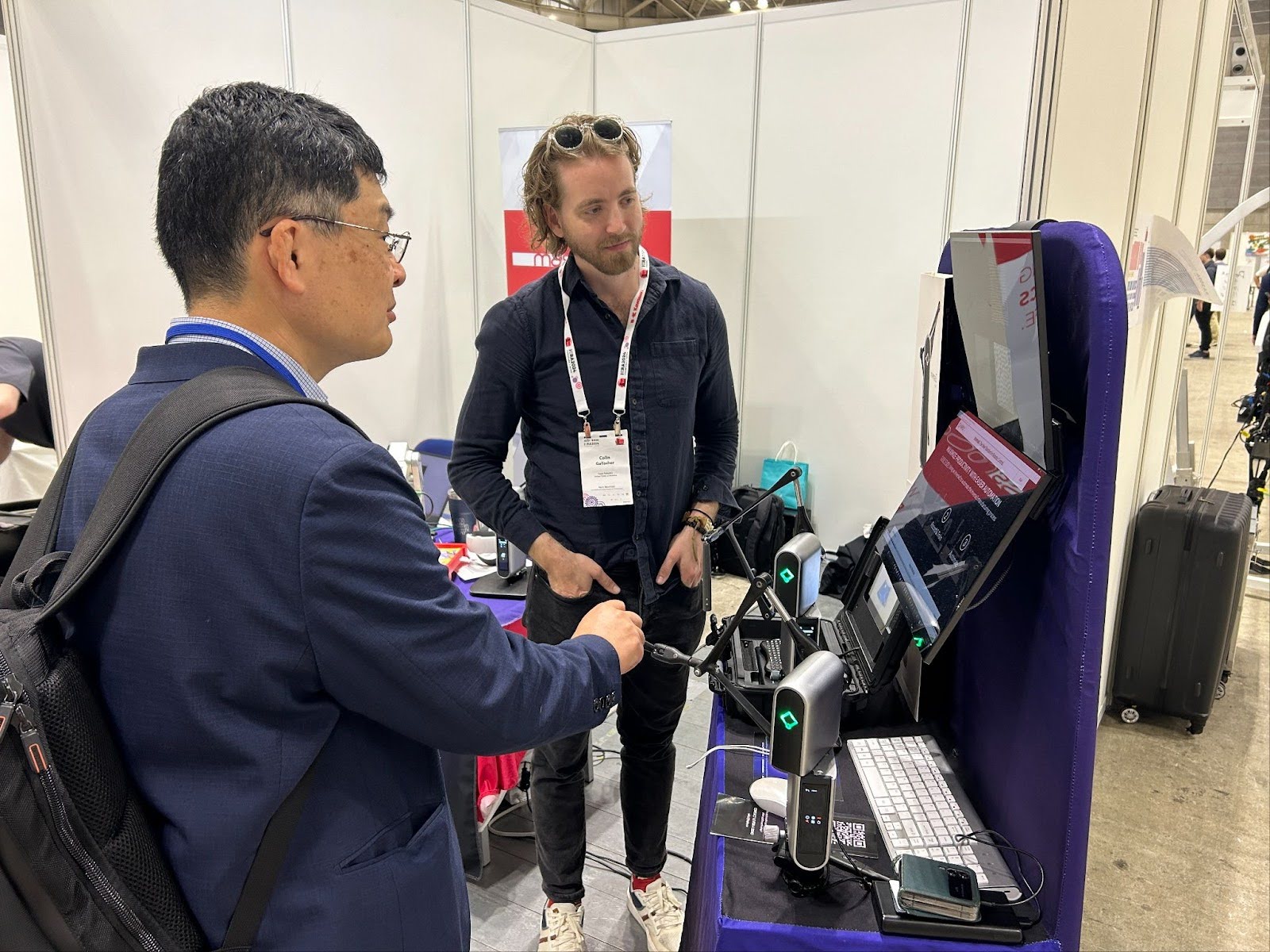 MassRobotics hosted a booth at the 2024 IEEE International Conference ...