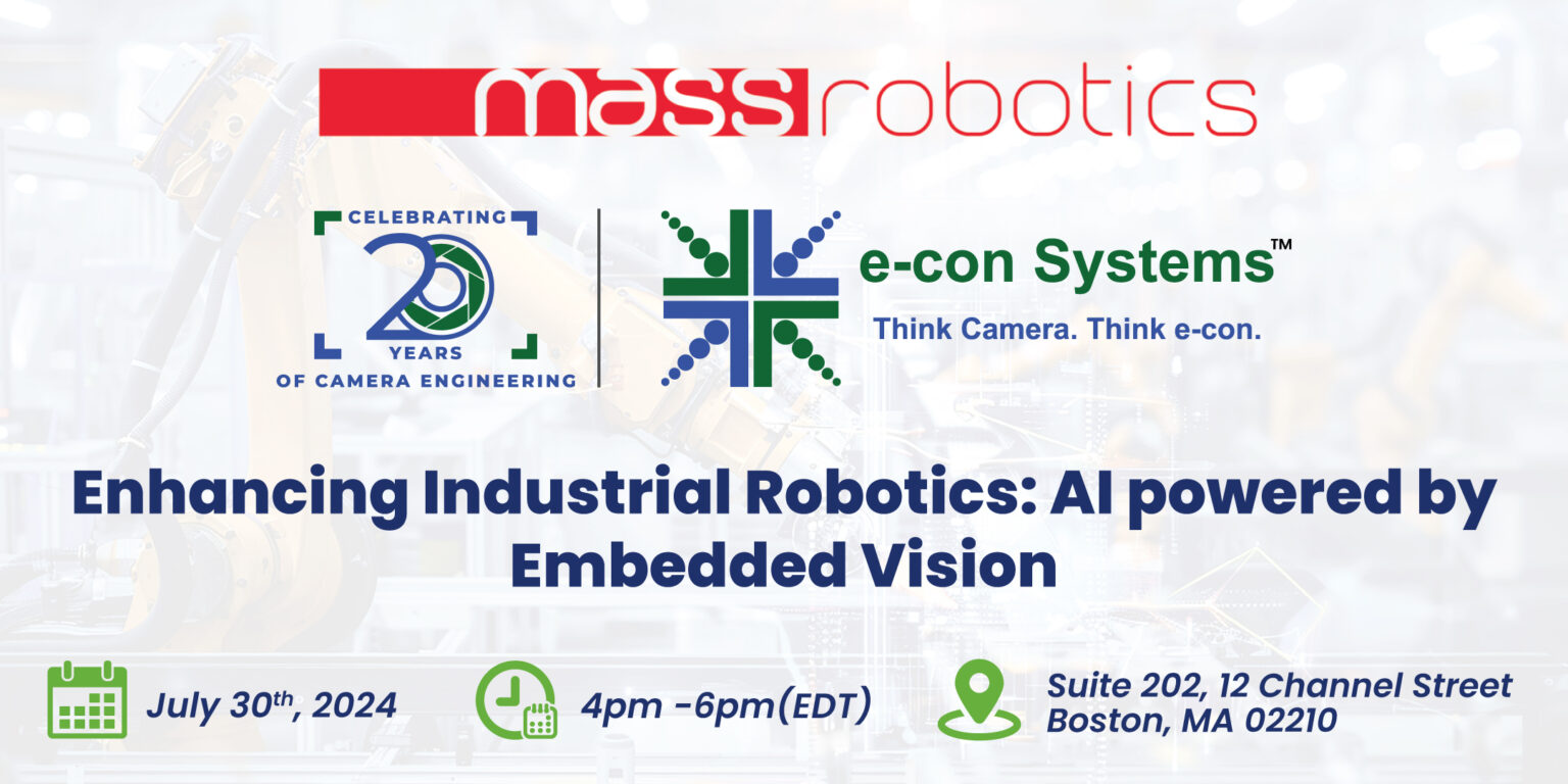 Enhancing Industrial Robotics: AI powered by Embedded Vision - MassRobotics